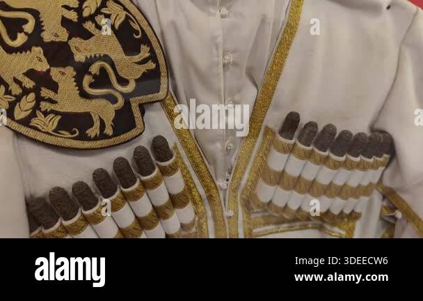Genuine Georgian chokha, a traditional wool coat paired with a ...