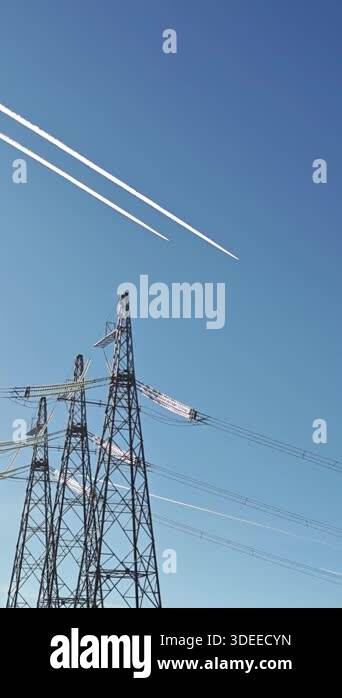 Tall electricity pylon standing Stock Videos & Footage - HD and 4K ...