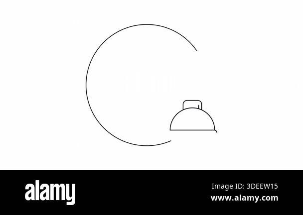 Clock with food cover Hands pointing to 12 and 9 food cover with three ...