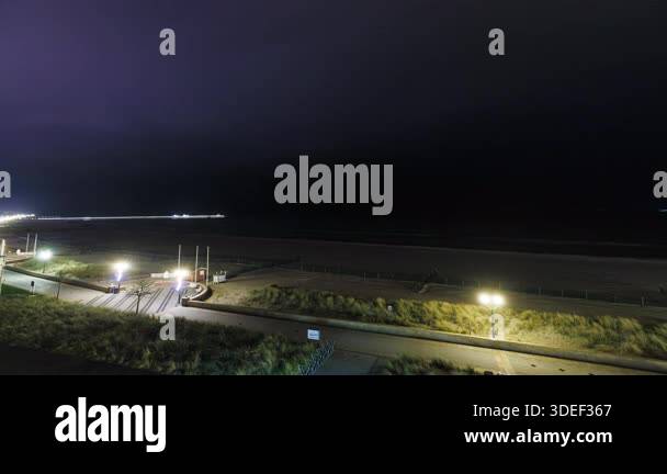 Timelapse video of sunsrise over Groemitz beach on German Baltic Sea ...