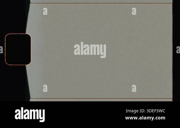 Vintage 8mm Film Overlay with Grainy Texture, Scratched Frame, Flicker ...