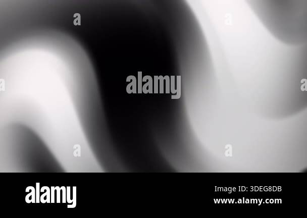 Abstract flowing waves smooth gradient monochrome background, suitable ...