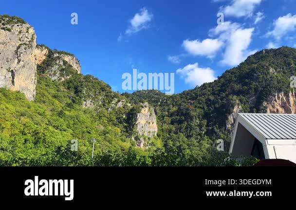 cloud timelapse over mountain nature background Stock Video Footage - Alamy