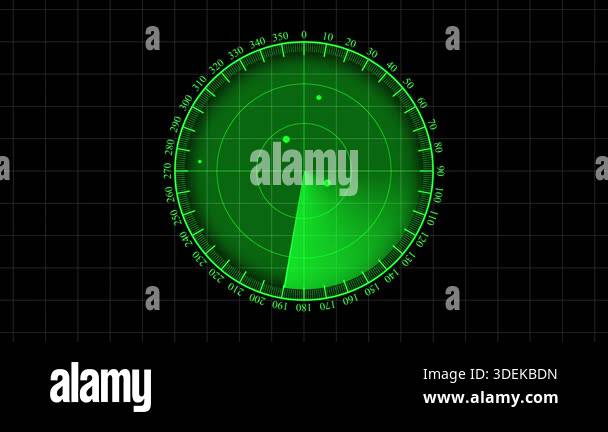 Radar, Air Defense System. 3D animation. Quick Time, codec: H264,16-bit ...