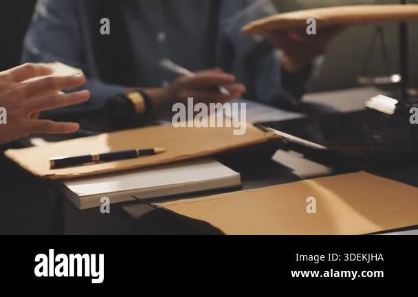 Law theme, mallet of the judge, law enforcement officers, evidence ...