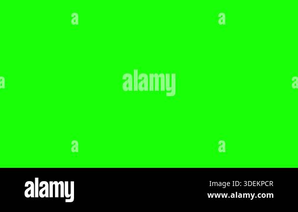 Green dot pattern countdown animation featuring bold white numbers ...