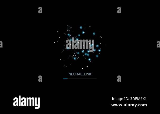 Abstract Neural Plexus Network Loader Stock Video Footage - Alamy