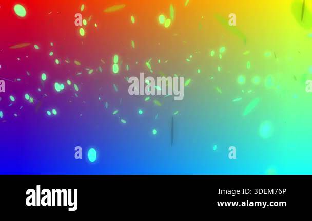 Colorful, beautiful patterns move rhythmically and pulsating Stock ...