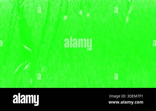 Real Rain Stock Footage With Green Background Stock Video Footage - Alamy