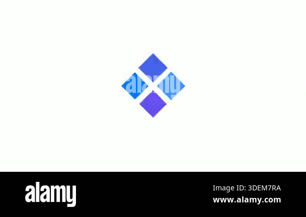 Pulsing Diamond Grid Pattern Stock Video Footage - Alamy
