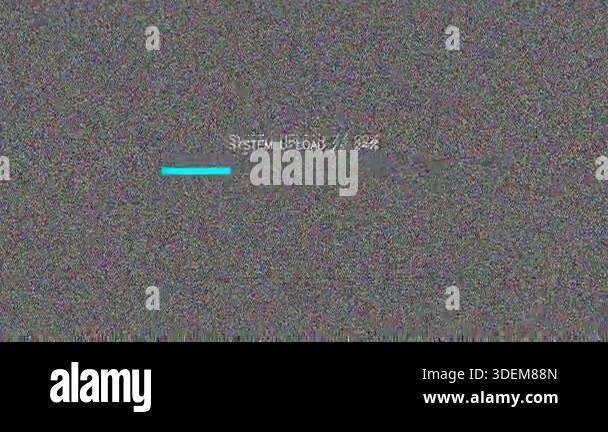 Digital Glitch Noise and Static Texture Stock Video Footage - Alamy