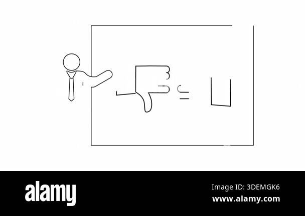 A visual representation of likes and dislikes, presented in a clear and ...