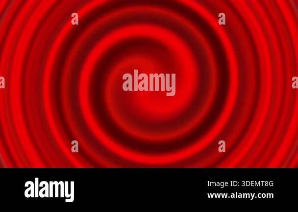 Abstract background featuring concentric red circles creating a dynamic ...