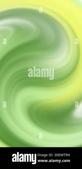 Soft flowing abstract background with smooth gradients of green and ...