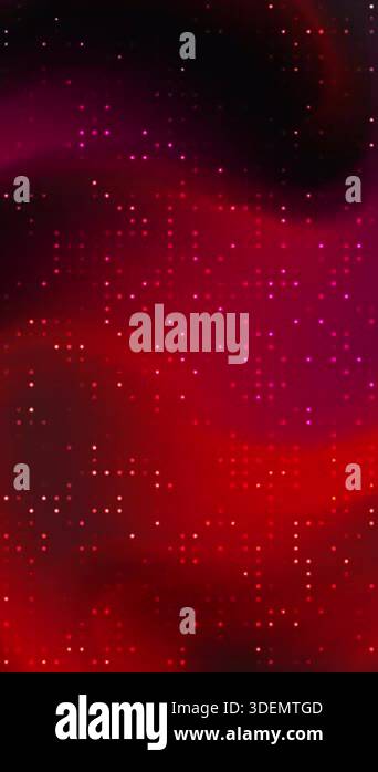 An abstract visual with a deep red and magenta gradient, featuring a ...