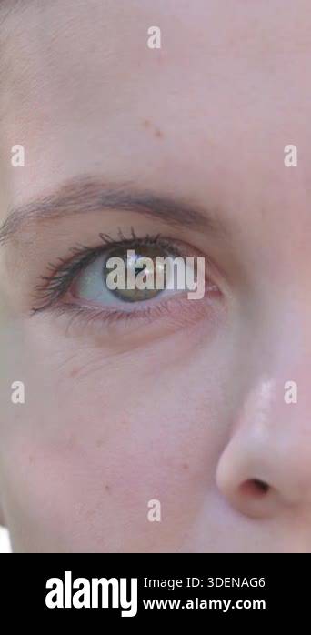 Close up of Smiling Lips of Casual Business Woman Stock Video Footage ...