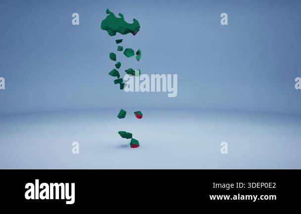 Bangladesh Map With Flag Animation Stock Video Footage - Alamy