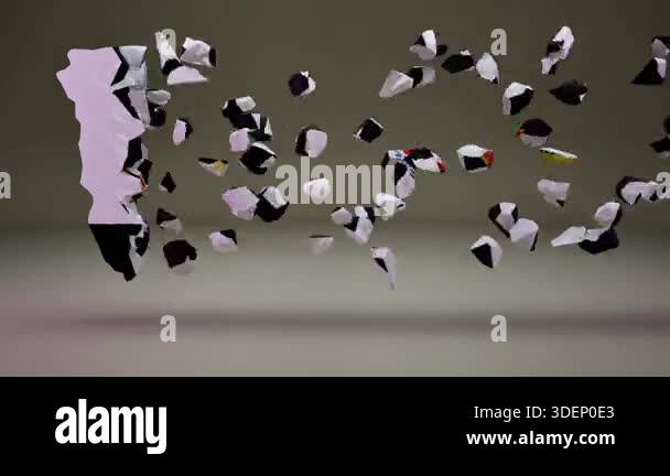 Ceuta Map With Flag Animation Stock Video Footage - Alamy