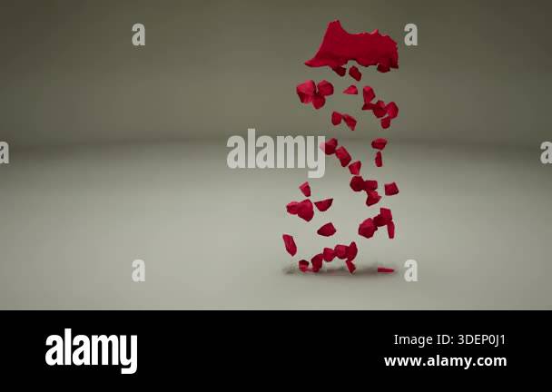 Morocco Map With Flag Animation Stock Video Footage - Alamy