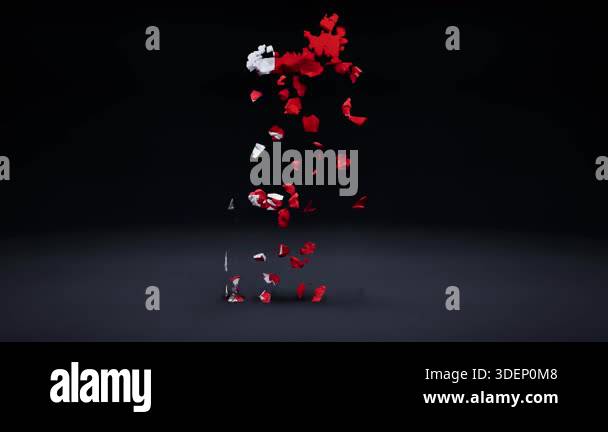 Bahrain Map With Flag Animation Stock Video Footage - Alamy