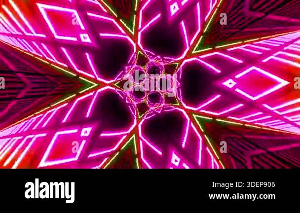 Background video of Vj Loops Neon Stock Video Footage - Alamy