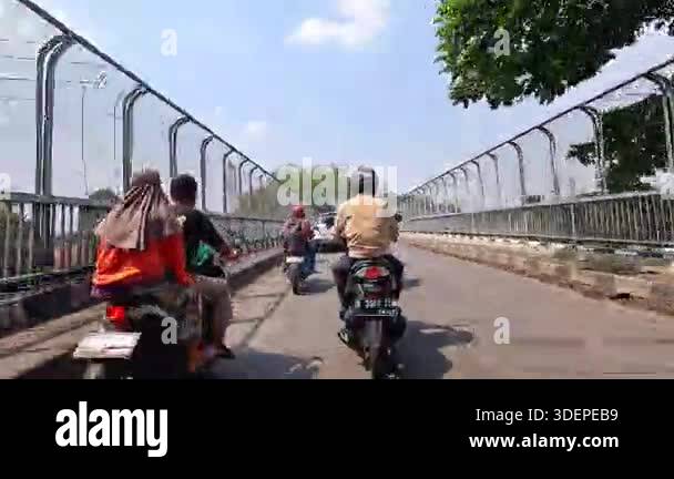 Cinematic 4K timewarp capturing the bustling daytime atmosphere of ...