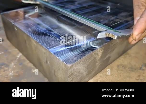 Industrial Objects Raw Iron Machines Plastic Parts Die Mold Stock Video ...