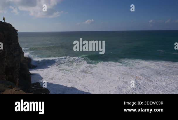 Experience the raw power and beauty of nature as majestic ocean waves ...