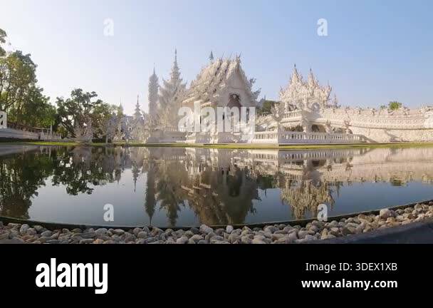 Chiang Rai, Thailand - March 15th ,2024: zoom out Wat Rong Khun or ...