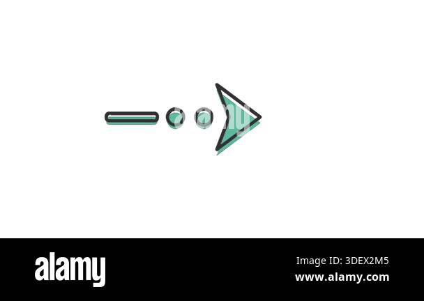 Animated Arrows in Different Styles and Shapes for Direction and ...