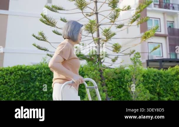 Older women on walker Stock Videos & Footage - HD and 4K Video Clips ...