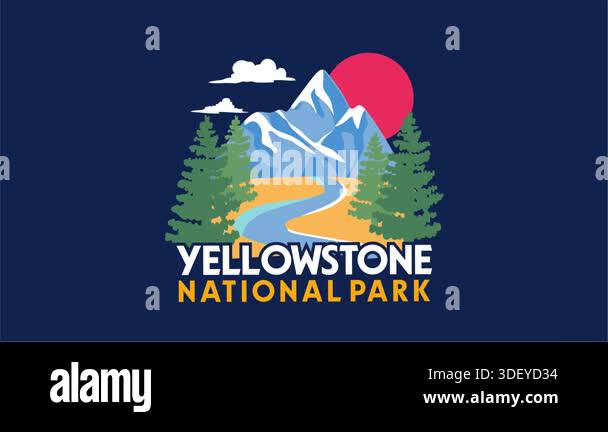 beautiful views in Yellowstone National Park Stock Video Footage - Alamy