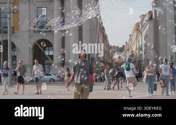 Portugal, Lisbon 25 june 2025 street performer brings joy to crowd in ...