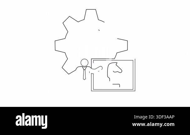 A visual representation of strategic operations, showcasing the ...