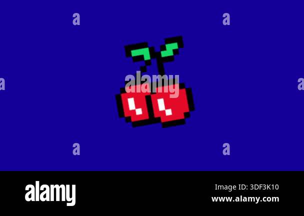 Chary on blue background Stock Video Footage - Alamy