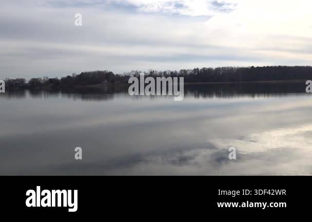 Leonardtown, Maryland, USA A view of The McIntosh Run Bay in the ...