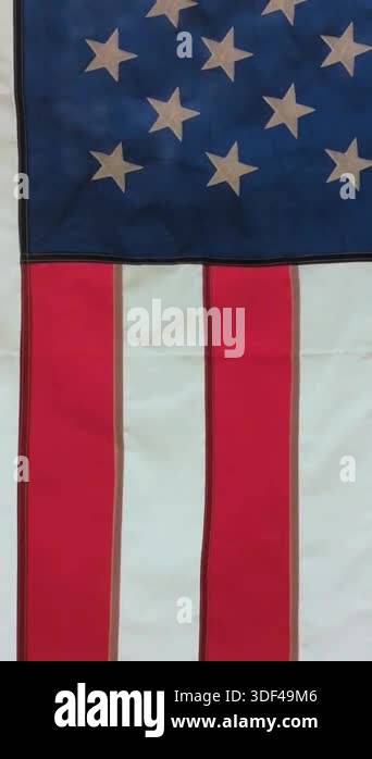 american flag in the wind. symbol of usa Stock Video Footage - Alamy