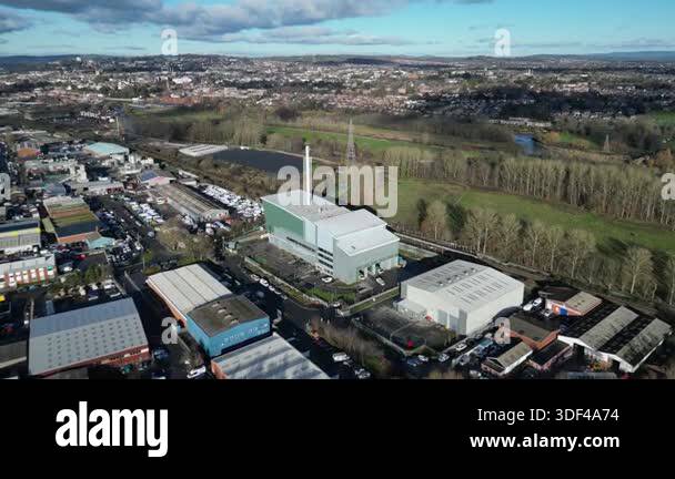 Marsh Barton, South Devon, England: DRONE VIEWS: The Exeter Energy ...