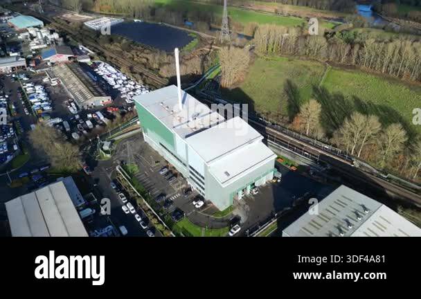 Marsh Barton, South Devon, England: DRONE VIEWS: The Exeter Energy ...