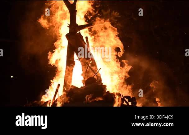 Fire flames on black background, Blaze fire flame texture background ...