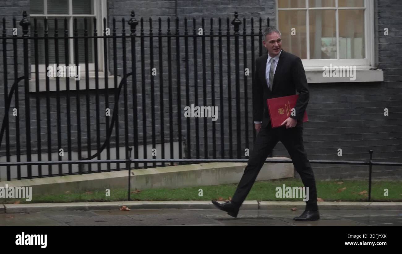 Cabinet meet for first time since Christmas recess Stock Video Footage ...