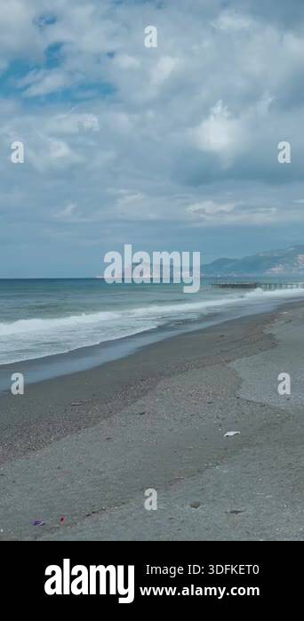 Active water and storm texture Stock Video Footage - Alamy
