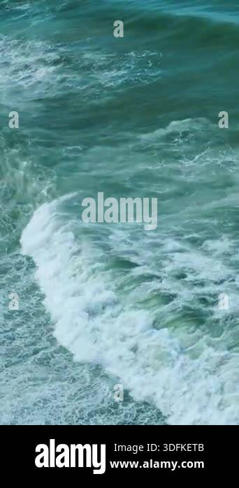 Ocean texture under sunny pier Stock Video Footage - Alamy
