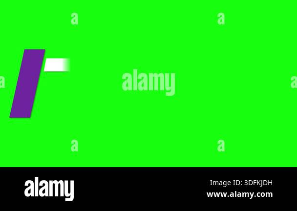 Creator Style Lower Third. Lower third banner animation. Broadcast news ...