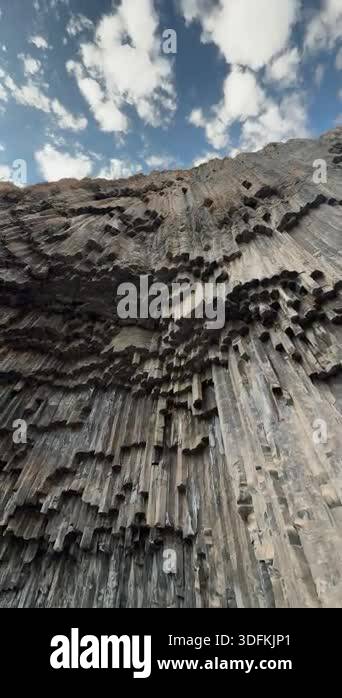 Visitors see the Symphony of Stones in Armenia with stunning rock ...