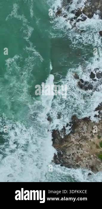 Rough turquoise texture and wind Stock Video Footage - Alamy