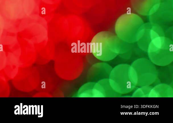 Red and green bokeh background.New Year and Christmas festive wallpaper ...