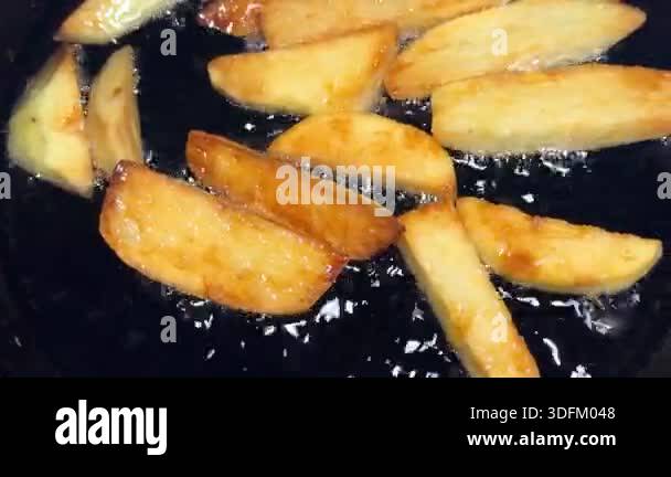Home-fried French fries, junk food, fatty food, fatty oil, fat ...