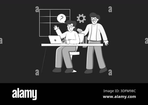 Internship Job Training 2D Motion Graphics Animation Alpha channel ...