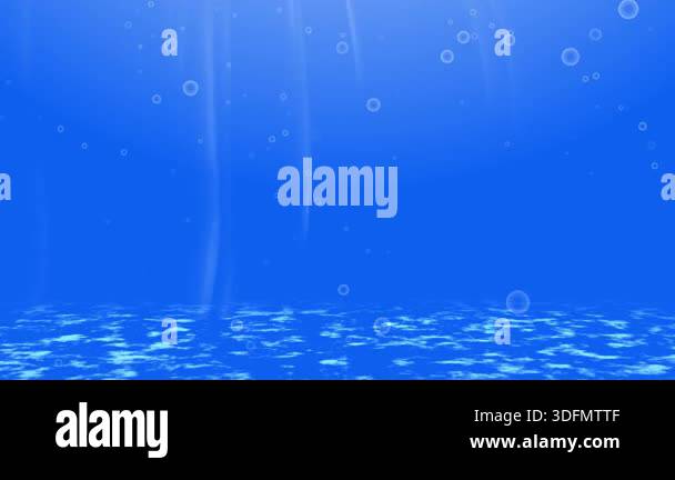 Underwater Bubbles 4K Animation Seamless Loop Background Stock Video ...